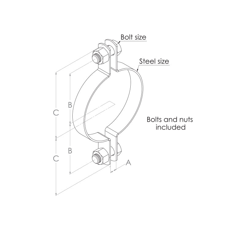 Standard Pipe Clamp – Al Nour